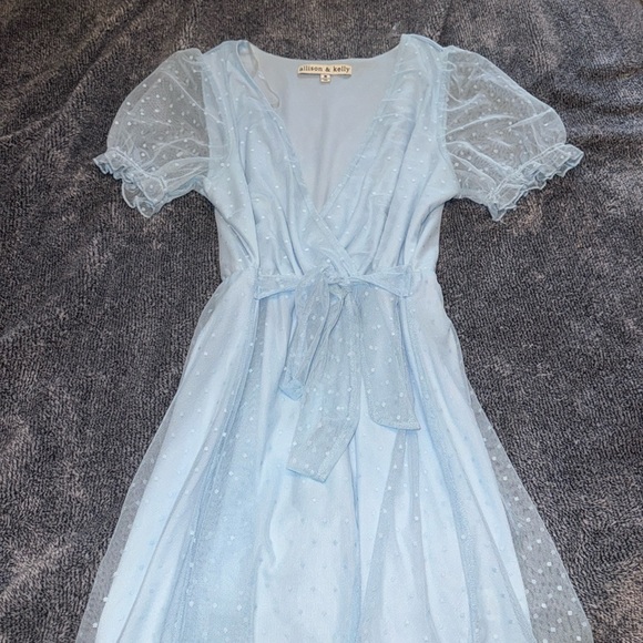 Allison & Kelly | Dresses | Allison And Kelly Blue Dress | Poshmark